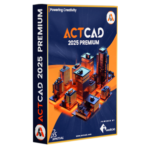 ActCAD 2025 專業進階版 - 提升企業競爭力的合法CAD軟體 - 亞思資訊